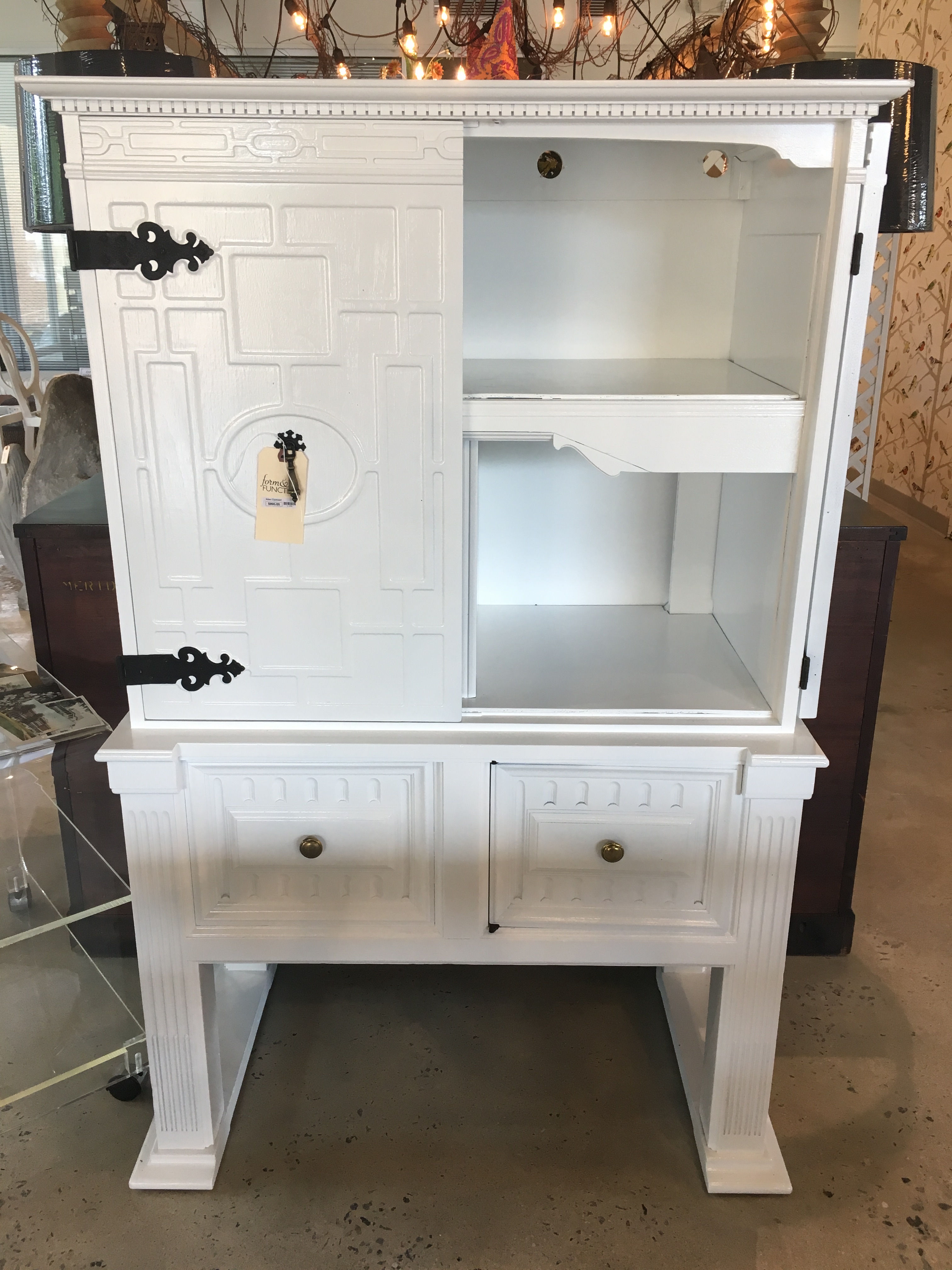 Asian Style Cupboard - Furniture Raleigh NC - Form & Function