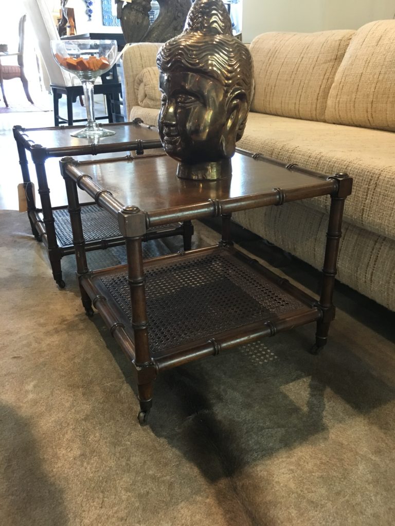 Bamboo Cane Tables - Form & Function - Asheville NC