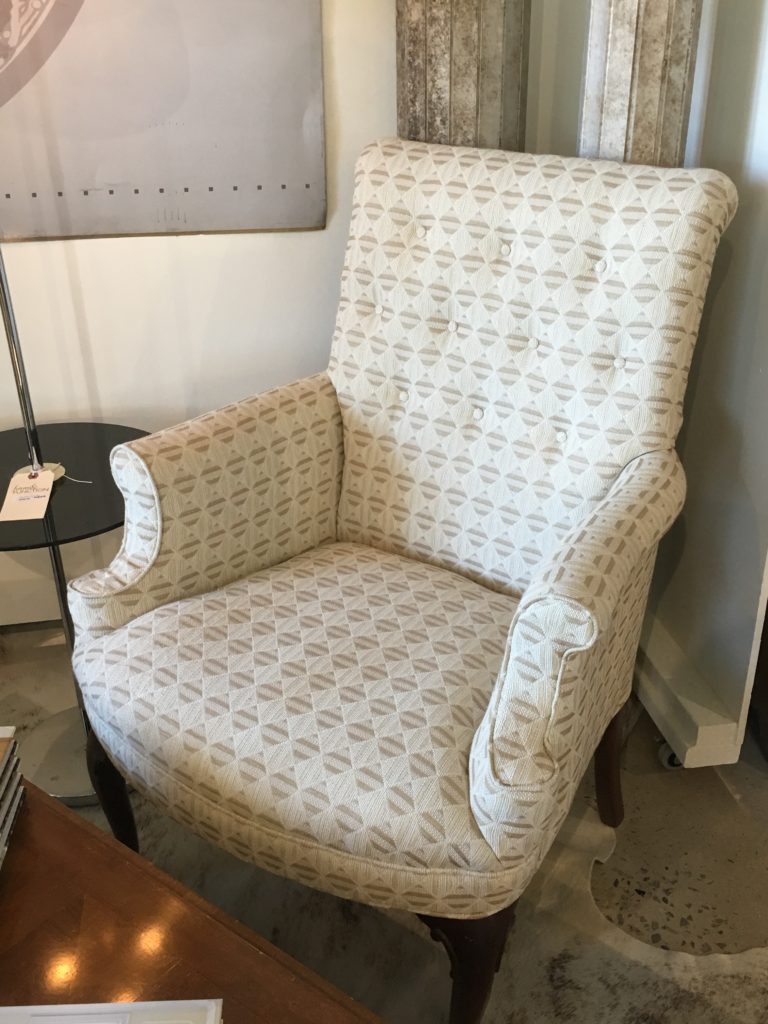 Small Wing Chairs Pair - Form & Function - Asheville NC