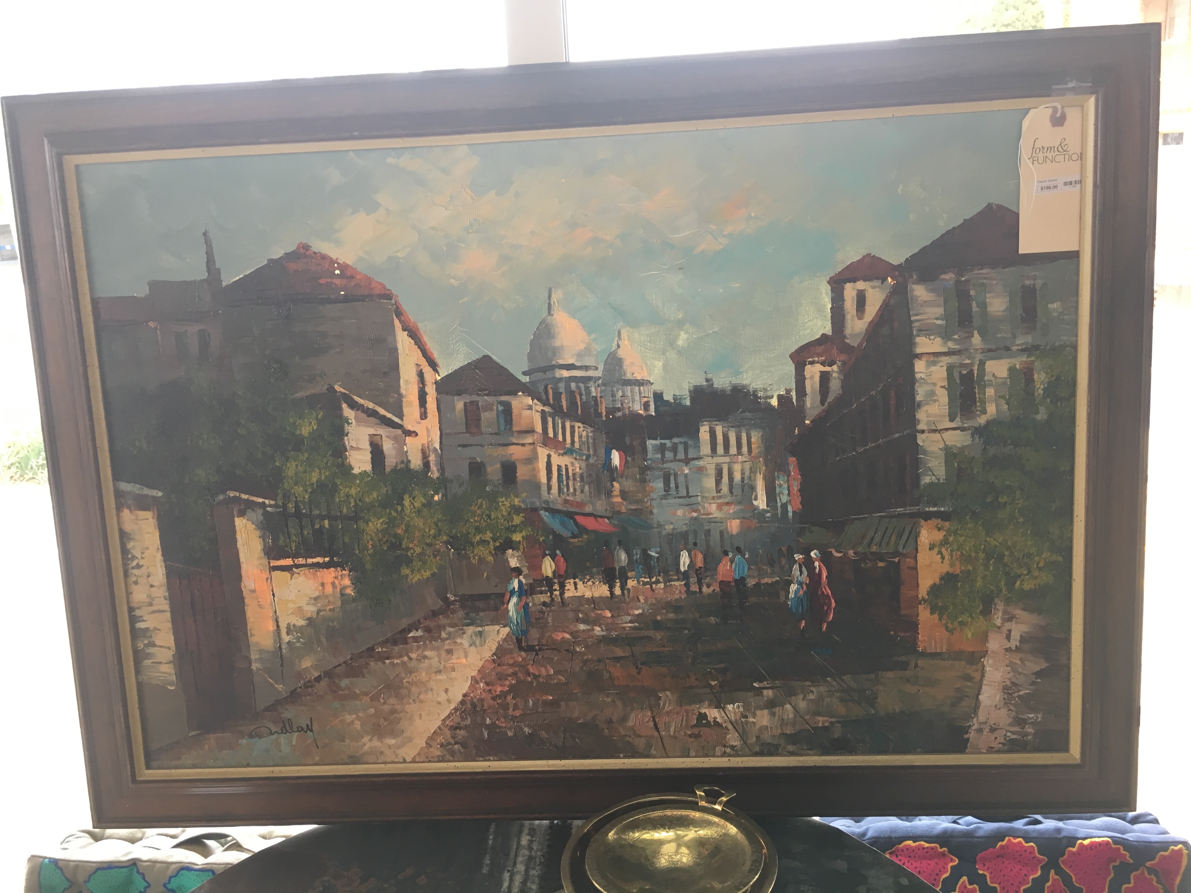 French Scene Artwork - Form & Function - Asheville NC