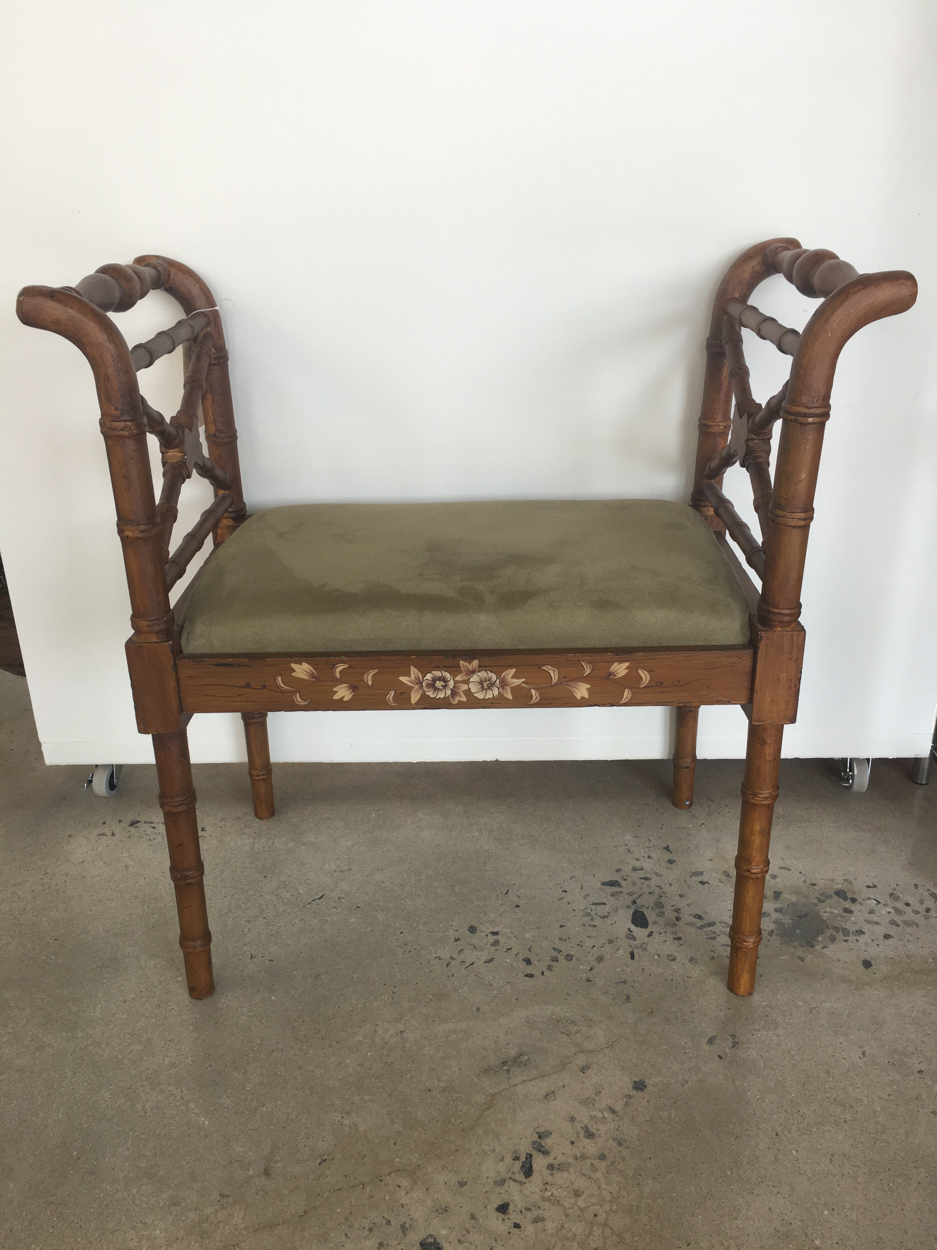 Bamboo Style Bench - Form & Function - Asheville NC