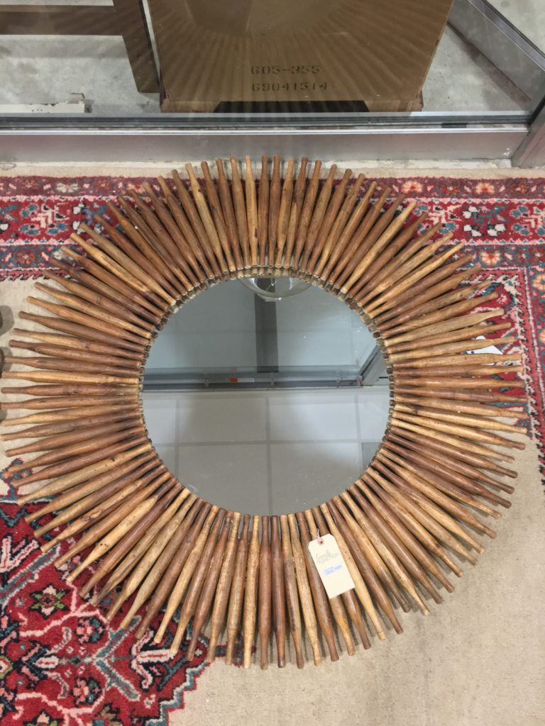 Rolling Pin Mirror - Form & Function - Asheville NC