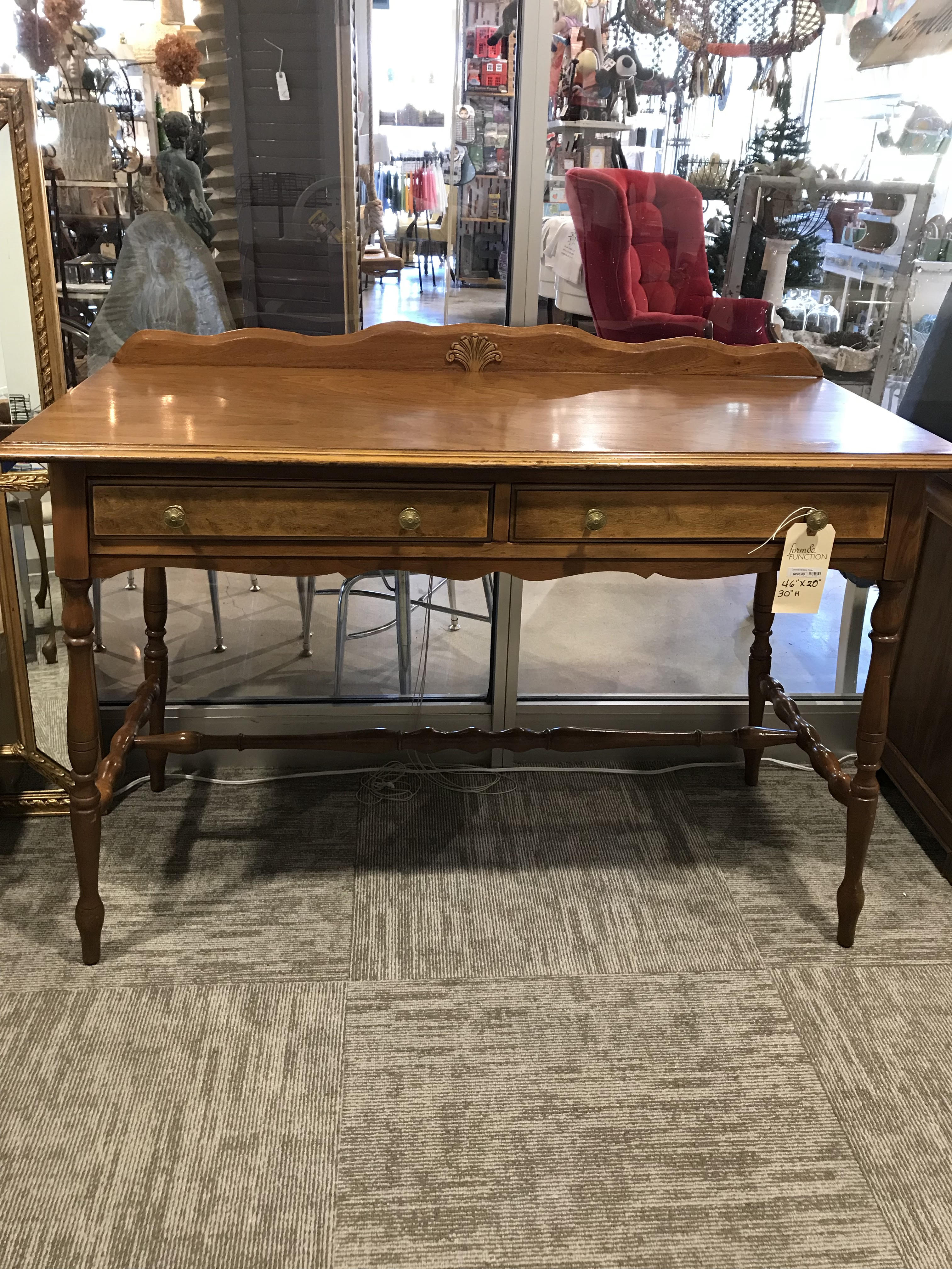 Colonial Writing Desk - Form & Function - Asheville NC