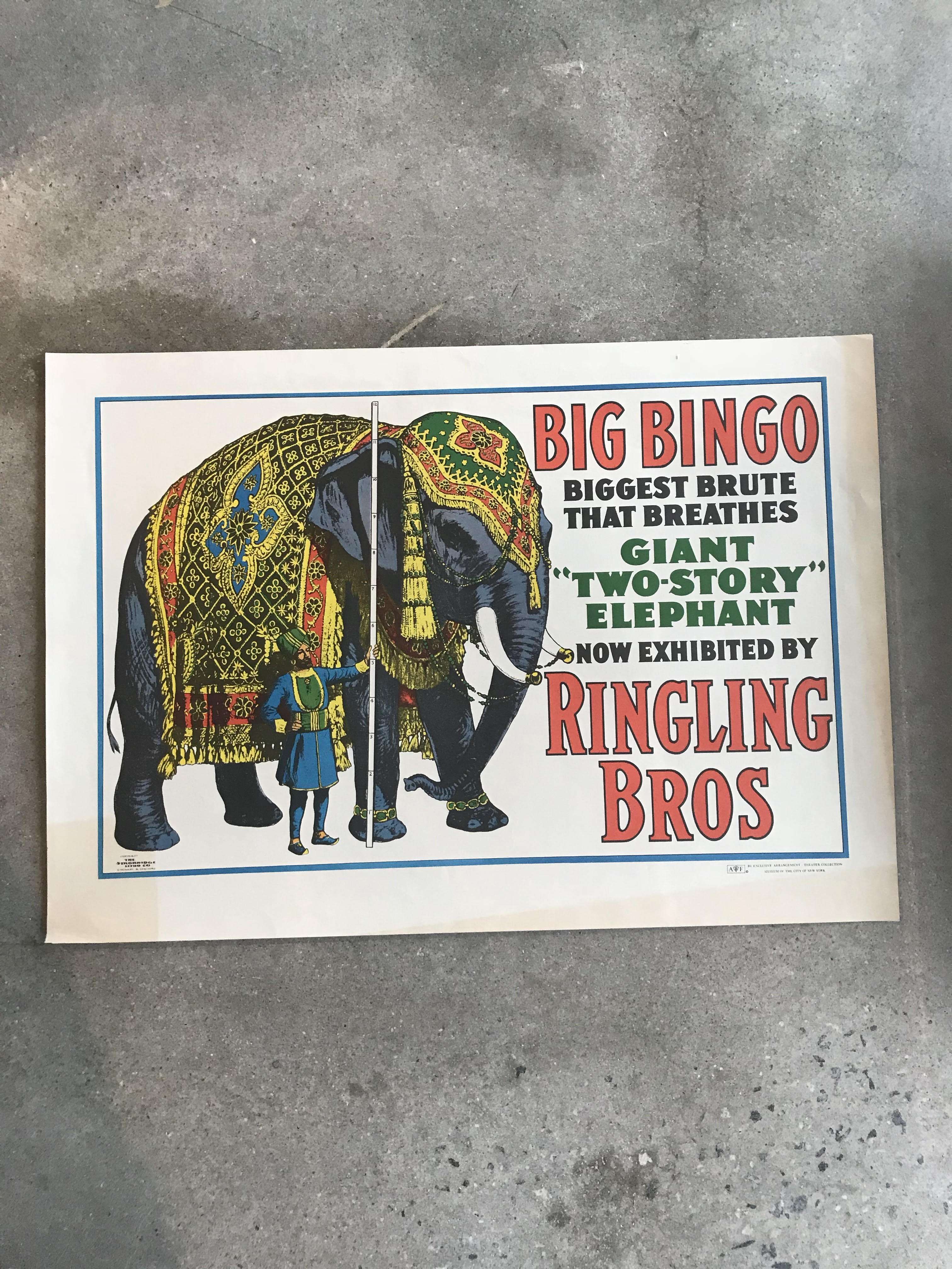 Large Circus Poster (various styles) - Form & Function - Asheville NC