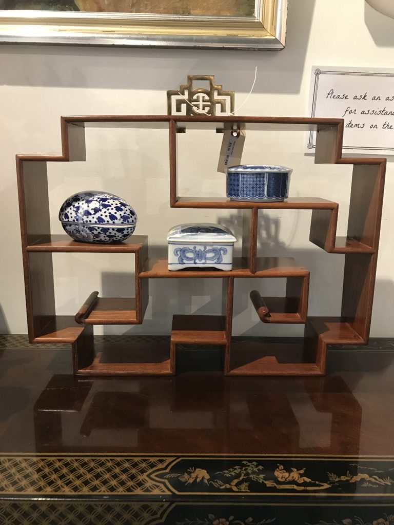 Asian Wall Shelf - Form & Function - Asheville NC