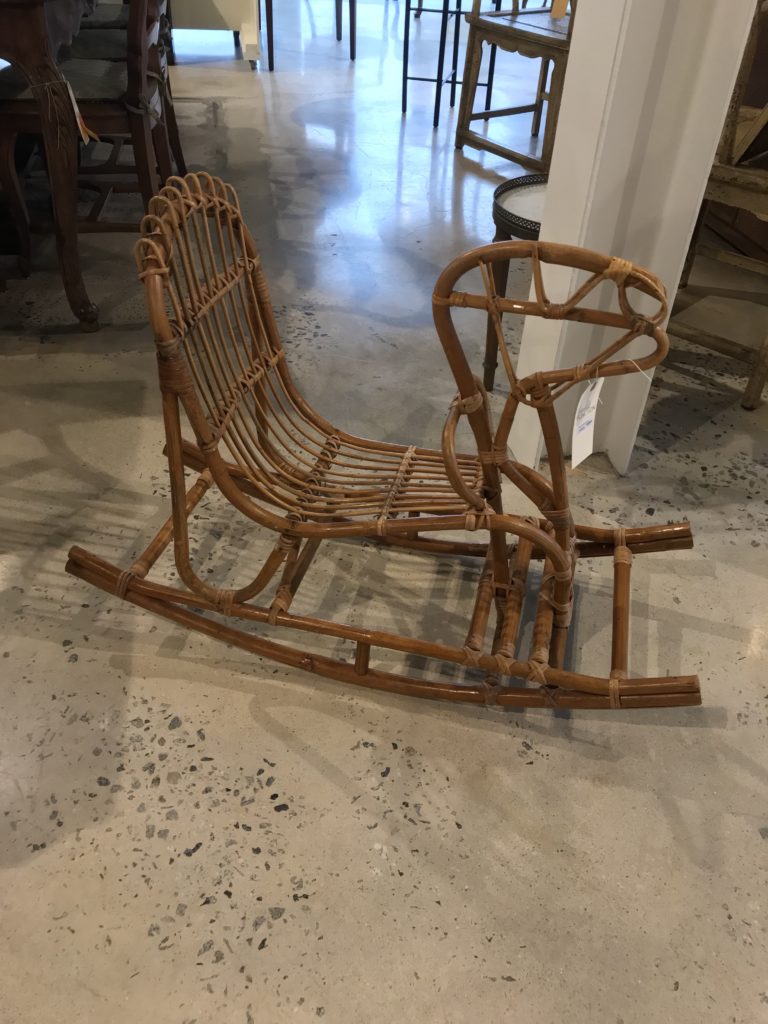 Rattan Rocking Horse - Form & Function - Asheville NC