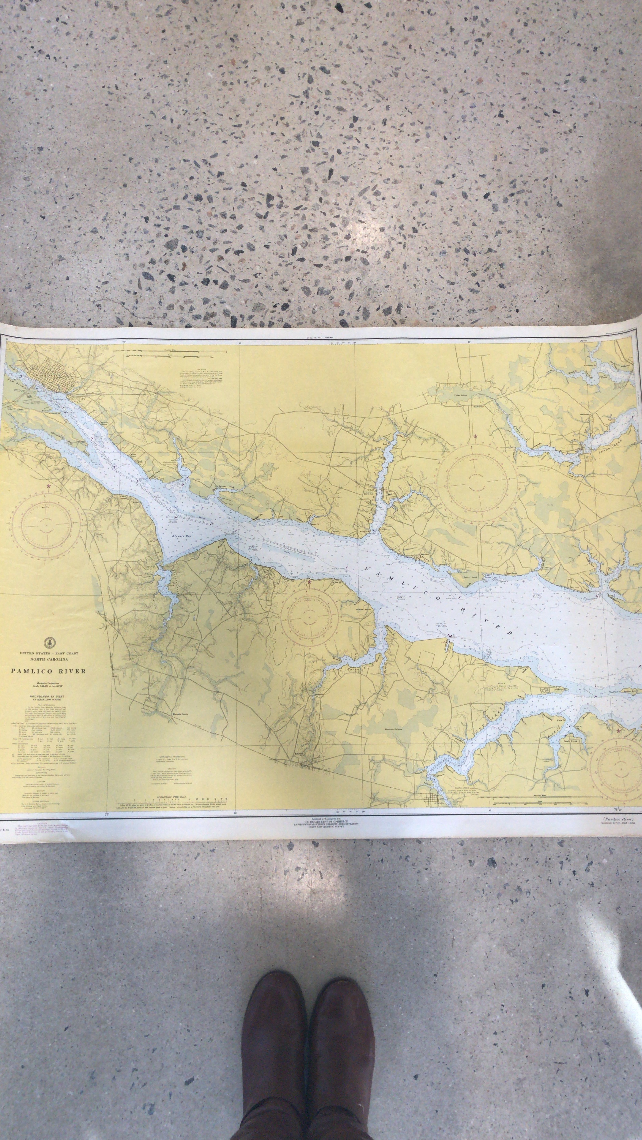 Pamlico River Map - Form & Function - Asheville NC