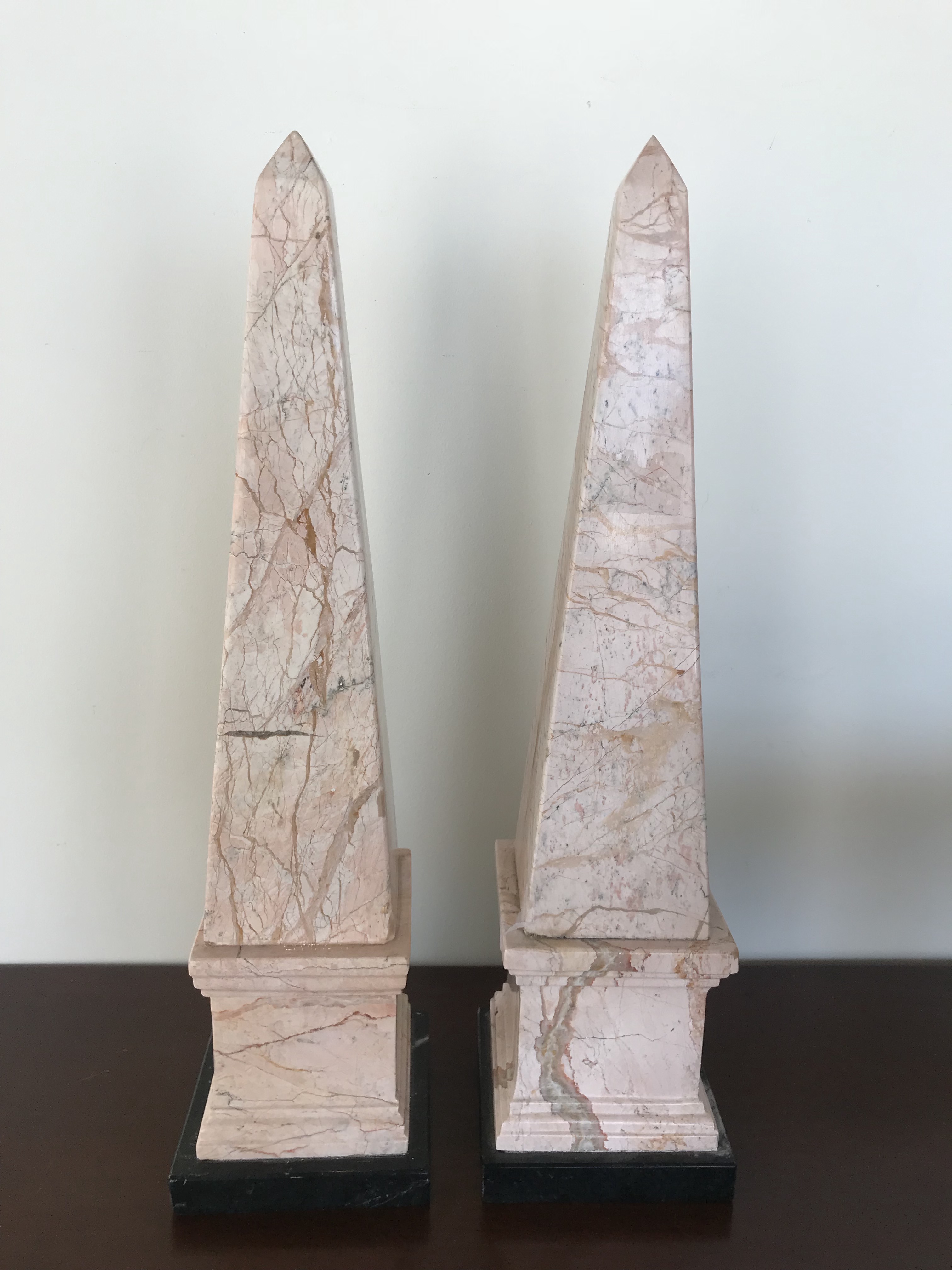 Pink Obelisk-PAIR - Form & Function - Asheville NC