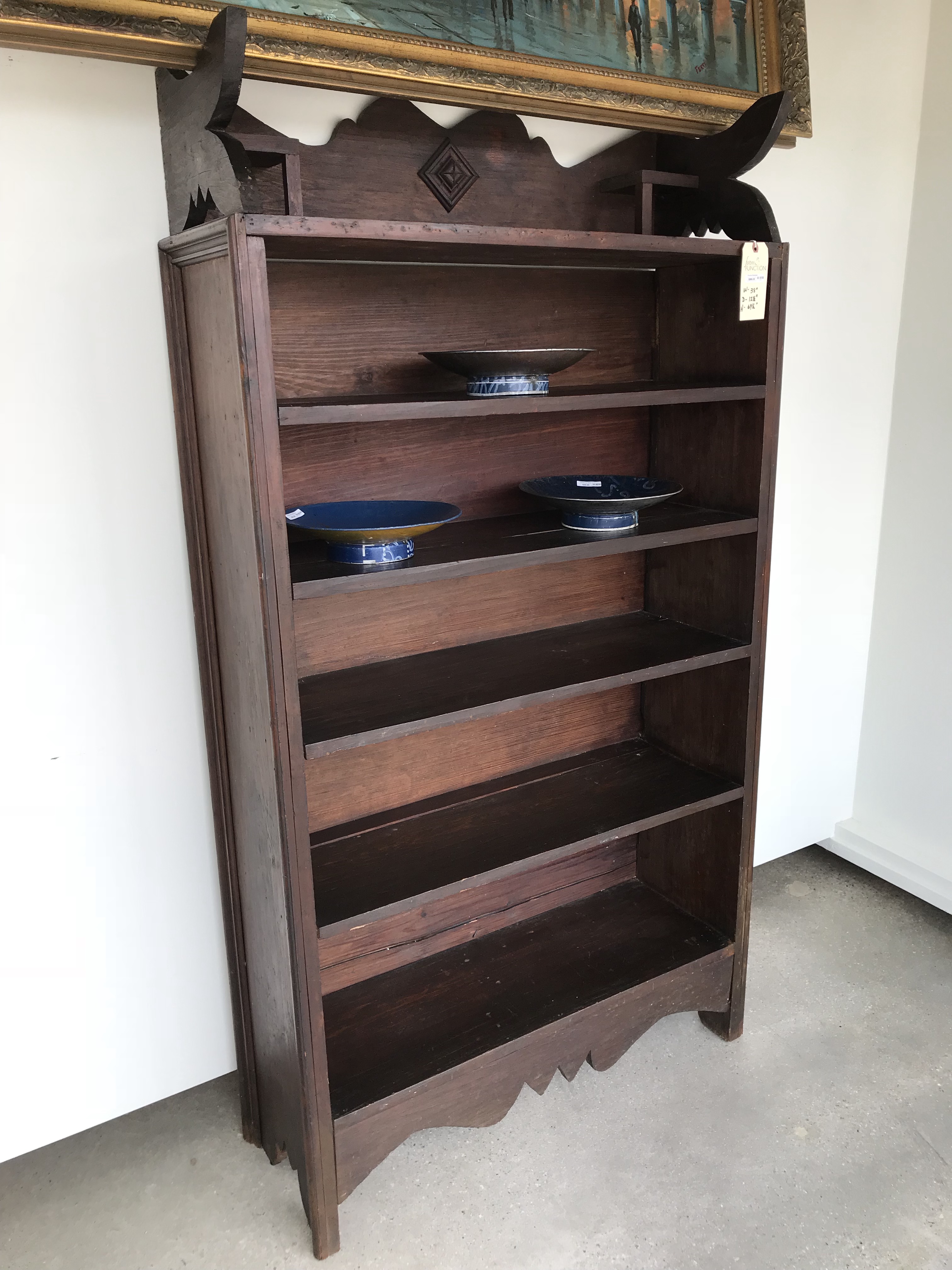 Primitive Bookcase - Form & Function - Asheville NC