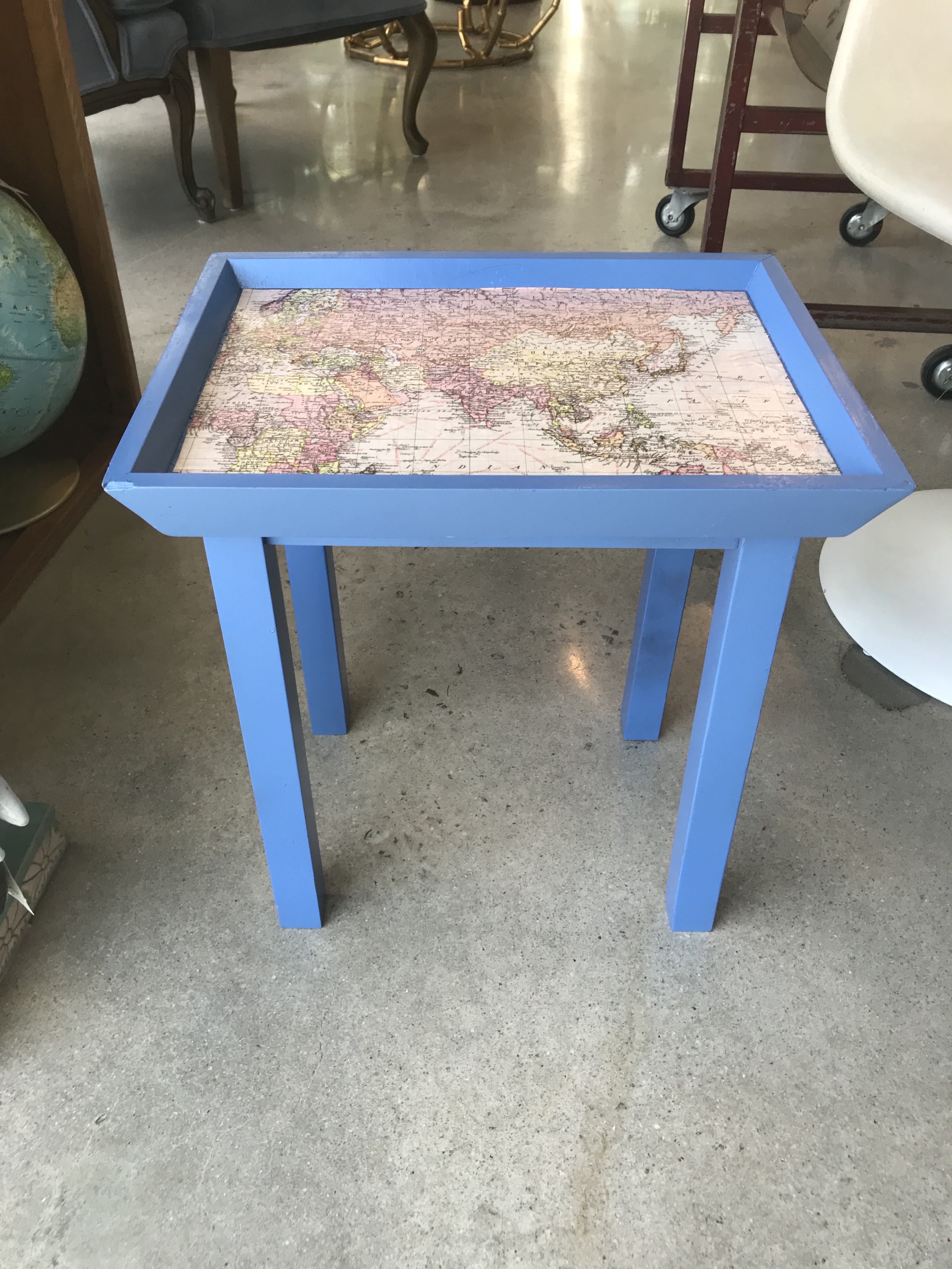 Mini Map Table - Form & Function - Asheville NC