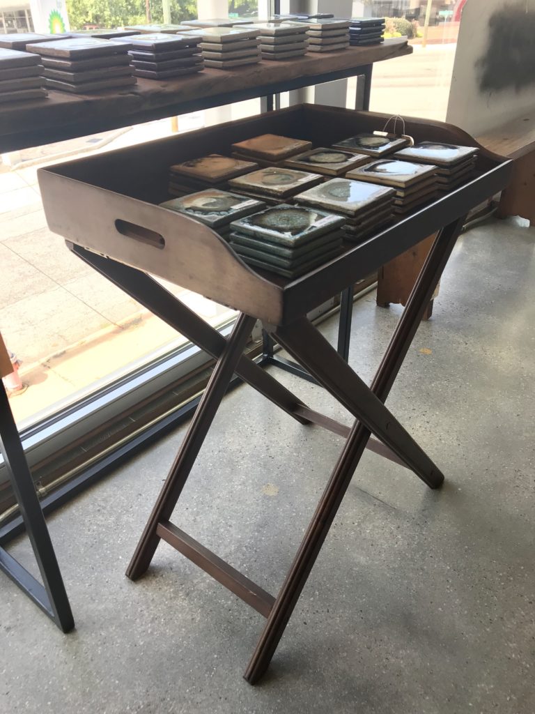 Bar Tray Table - Form & Function - Asheville NC