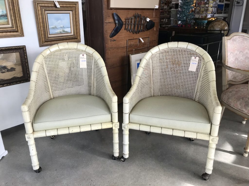 Yellow Cane Chair (2 in stock) - Form & Function - Asheville NC