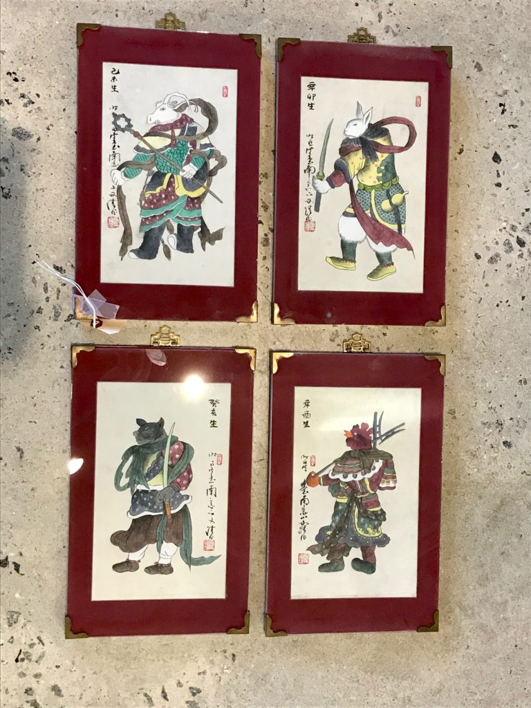 Chinese Calendar Art Set - Form & Function - Asheville NC