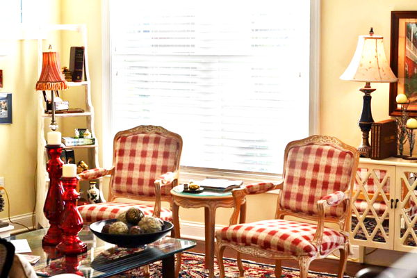 Decorating with Red - Form & Function - Asheville NC