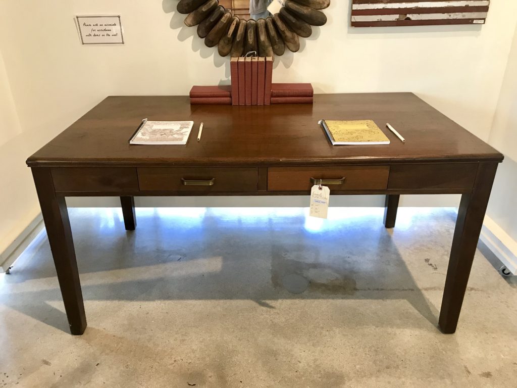 Bank Table Desk - Form & Function - Asheville NC