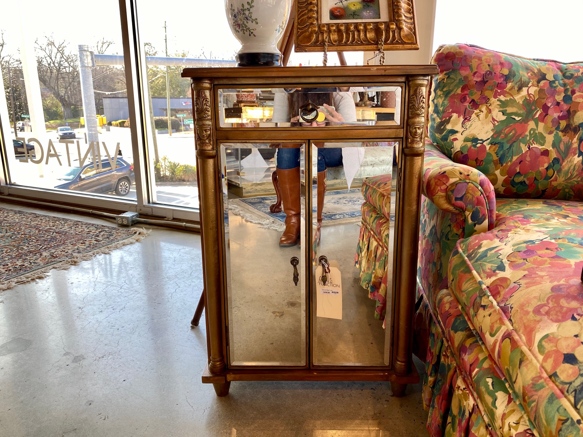 Mirrored Cabinet - Form & Function - Asheville NC